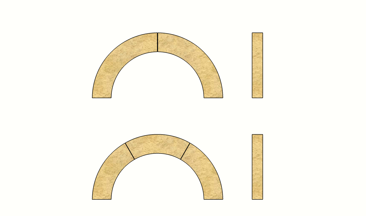 Arched heads - Broad-stone.co.uk