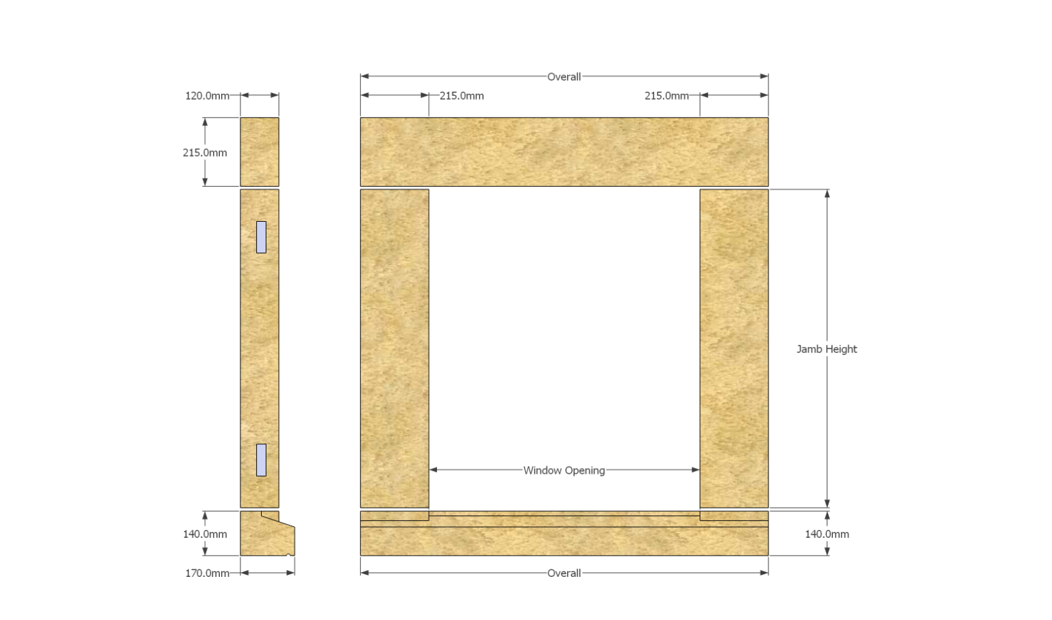 Window Surrounds - Broad-stone.co.uk